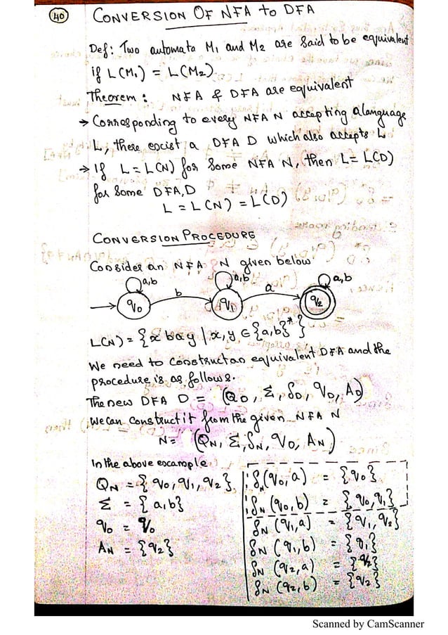 Ktu Theory Of Computation Lecture Notes Part 2 Pdf 5813