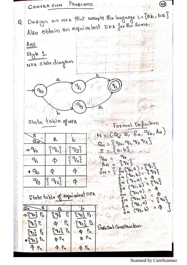 Ktu Theory Of Computation Lecture Notes Part 2 Pdf