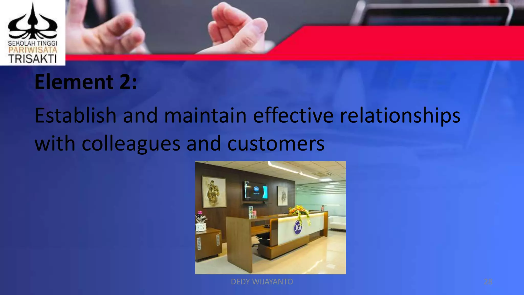 Part 2 work effectively with customers and colleagues | PPTX