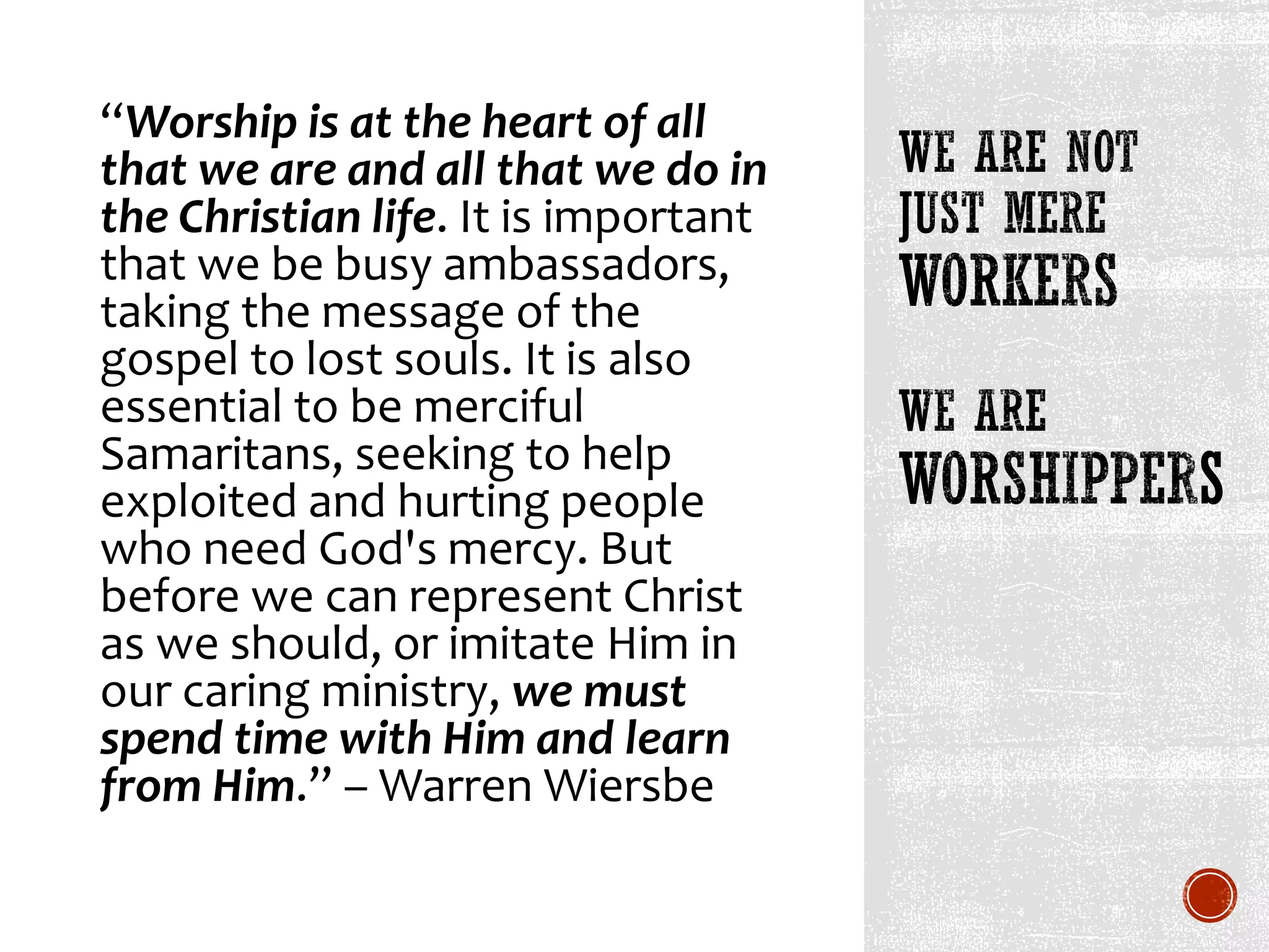 Part 22 - One Thing (Luke 10:38-42) | PDF