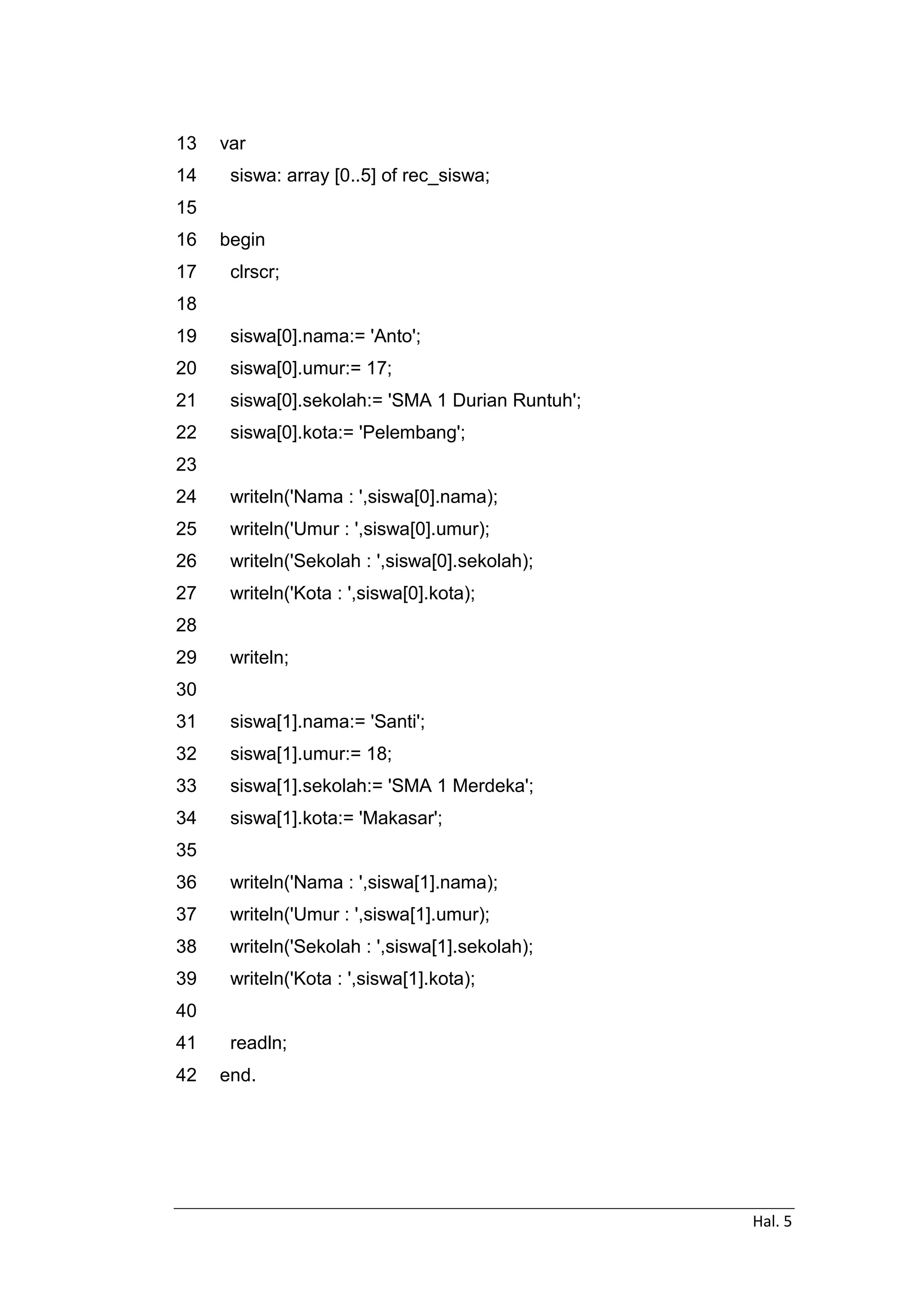 Part 25 Array Record | PDF