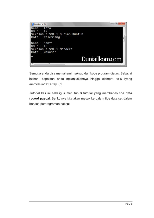 Part 25 Array Record | PDF