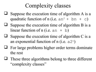Data Structures- Part2 analysis tools | PPT