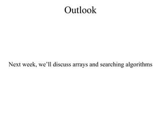 Data Structures- Part2 analysis tools | PPT