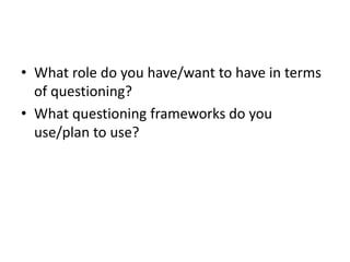 Inquiry Skills: Alignment across the Australian Curriculum | PPTX