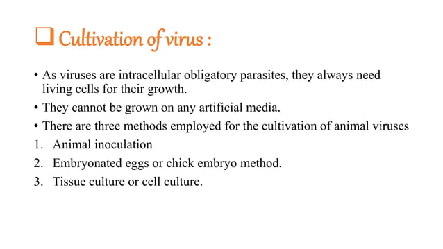 VIRUS PHARMACEUTICAL MICROBIOLOGY (BP303T)Unit-IIIPart-2Study of ...