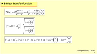 Active RC Filters Design Techniques | PPT