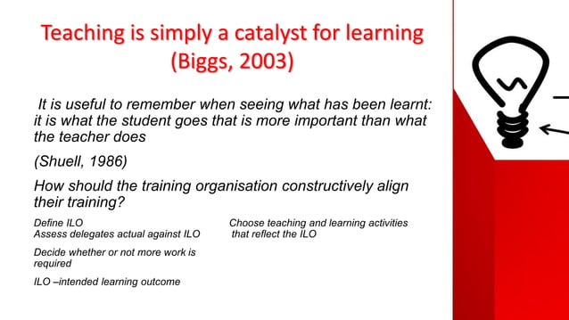 Part 2 biggs constructive alignment theory and moving and handling | PDF