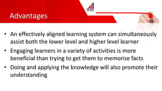 Part 2 biggs constructive alignment theory and moving and handling | PDF