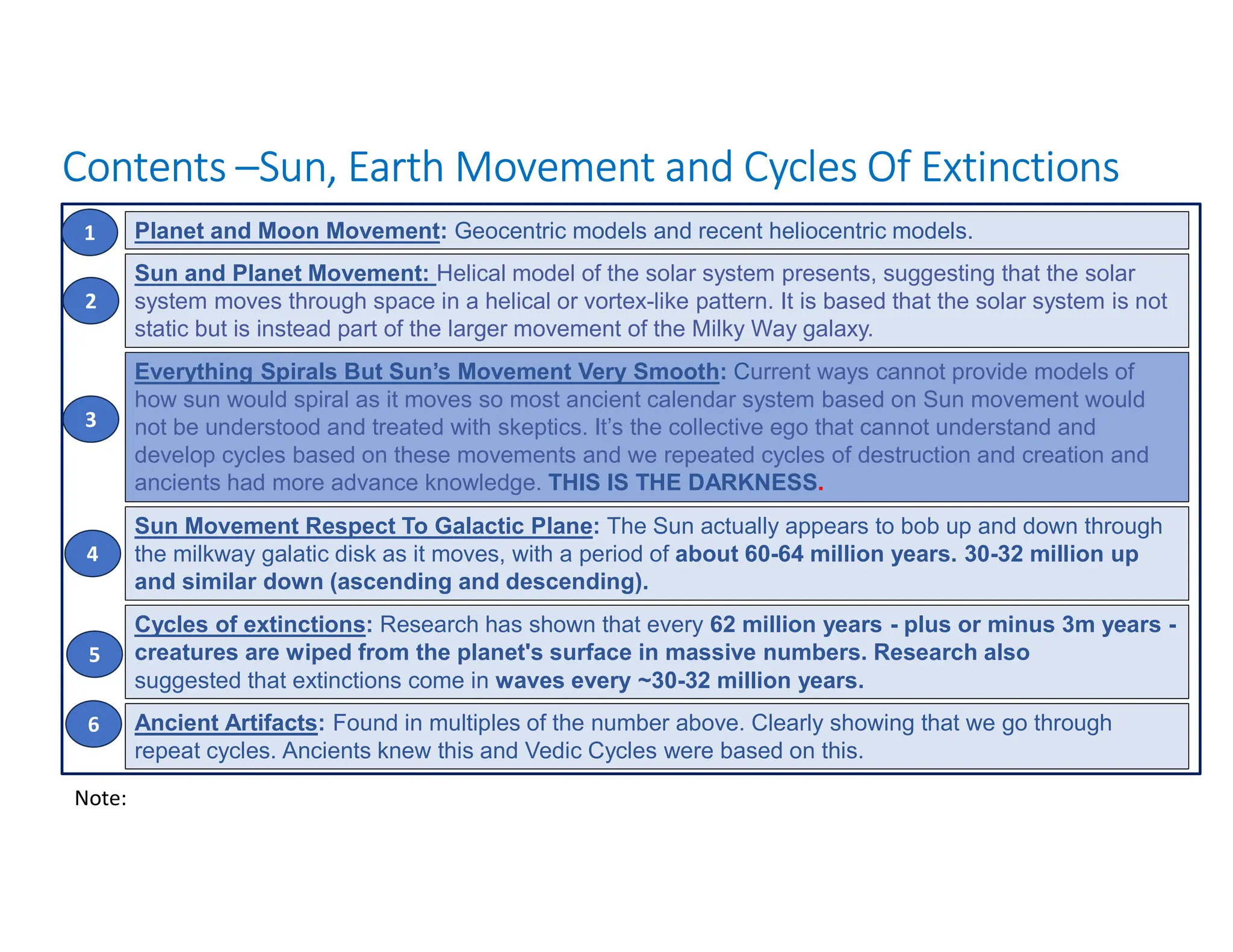 Part 2C Cosmic Cycles - Sun, Earth Movement and Cycles Of Extinctions.pdf