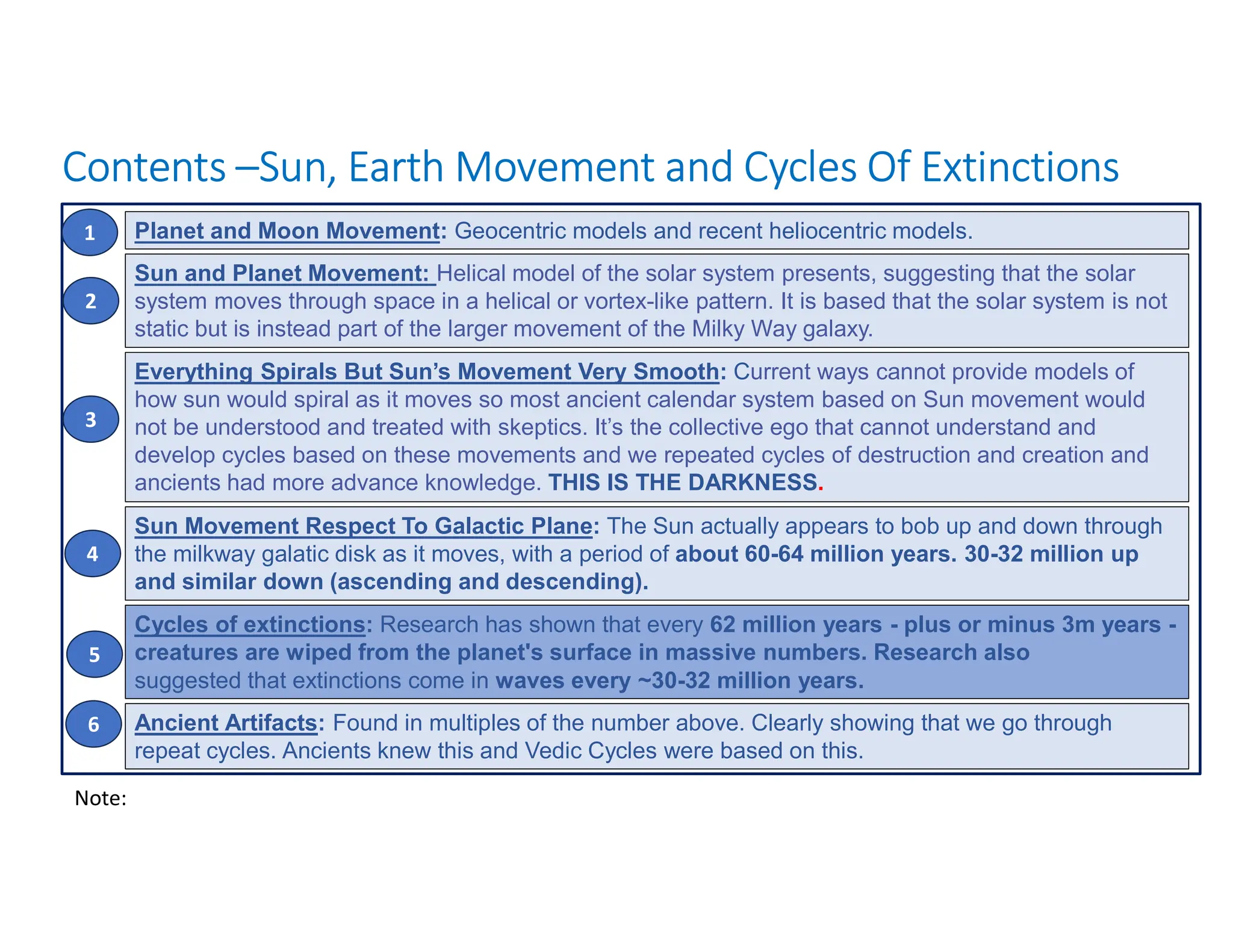 Part 2C Cosmic Cycles - Sun, Earth Movement and Cycles Of Extinctions.pdf