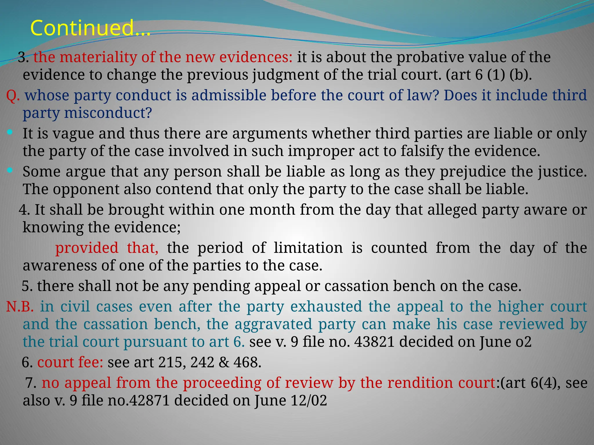 Part 2 Civil procedure short note.pptx new | PPTX