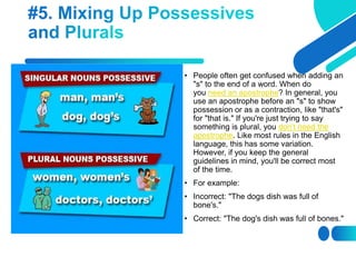 Common grammatical errors || Part || || | PPTX