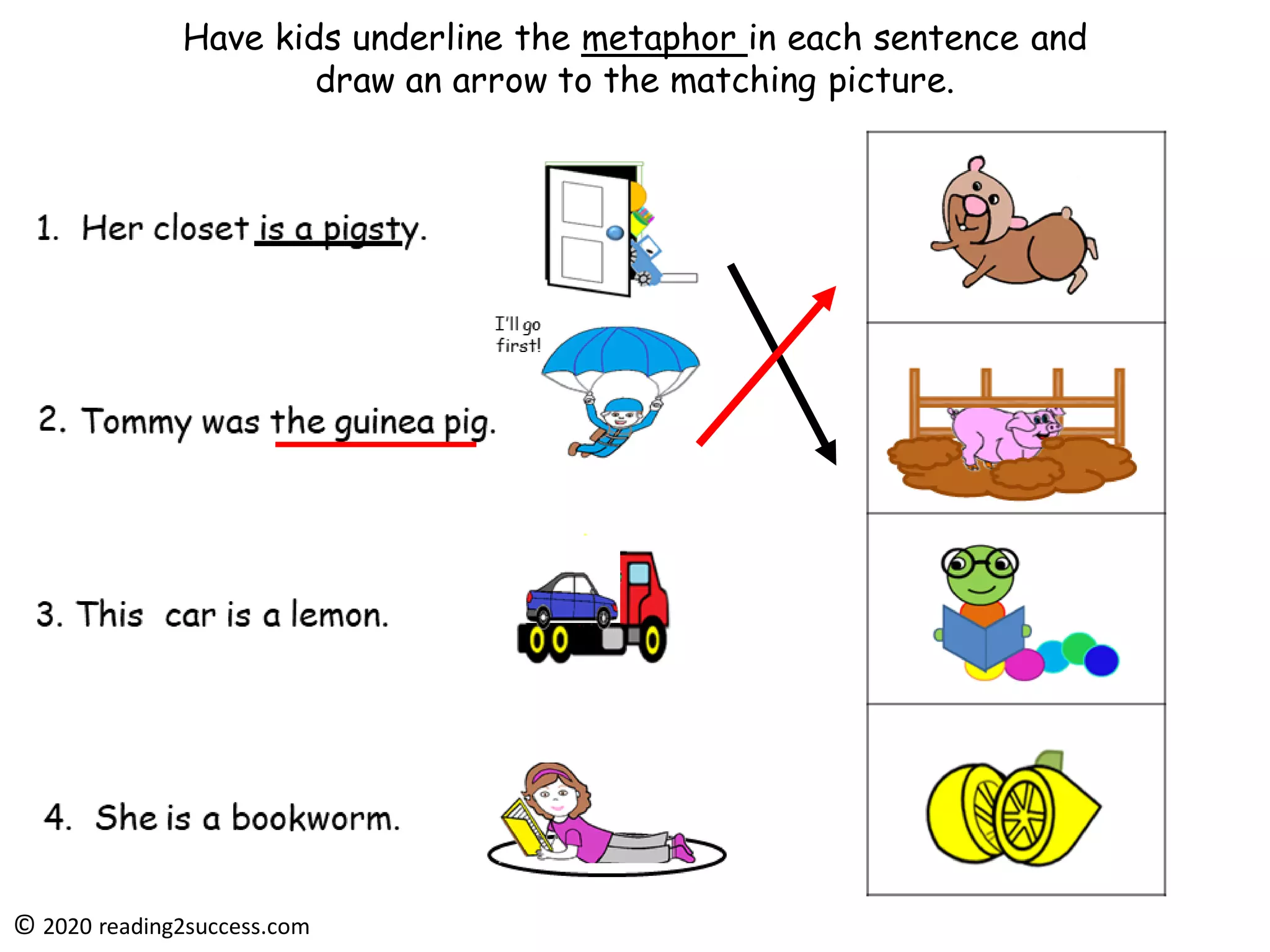 How to Teach Kids Similes, Metaphors, Hyperboles and Idioms | PDF