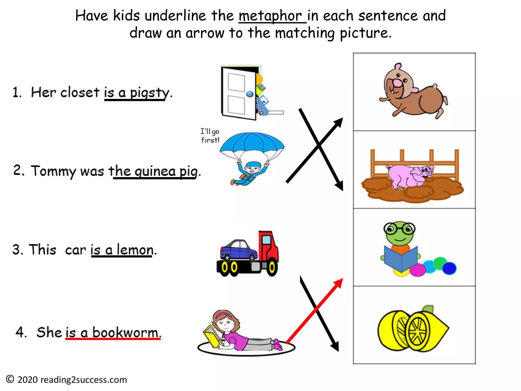 How to Teach Kids Similes, Metaphors, Hyperboles and Idioms | PDF