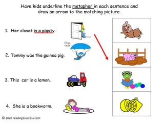 How to Teach Kids Similes, Metaphors, Hyperboles and Idioms | PDF