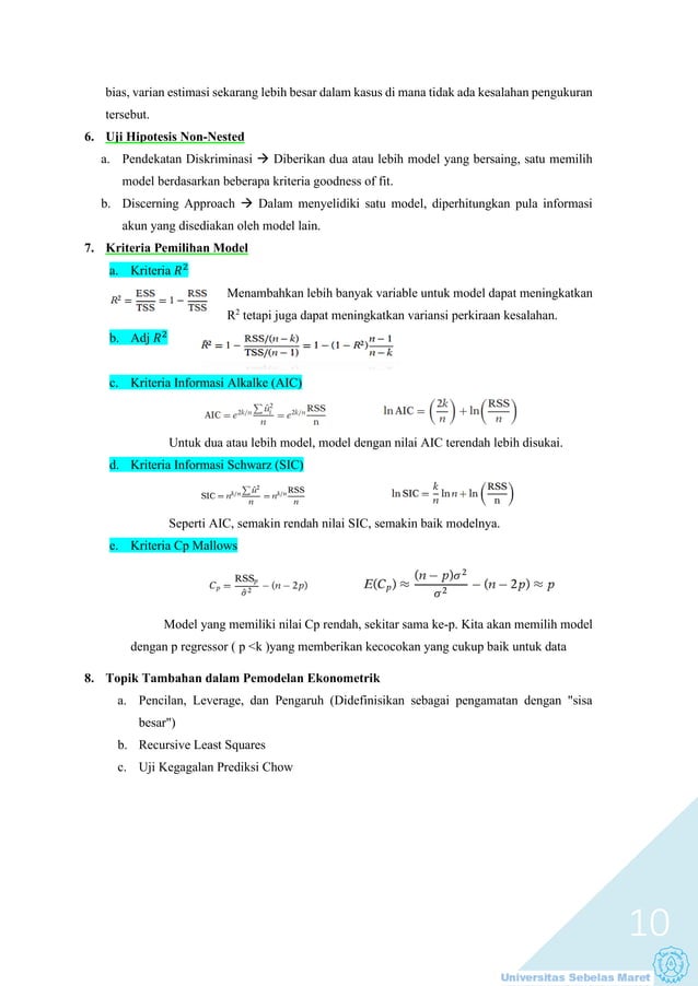 Part 2 gujarati econometrics | PDF