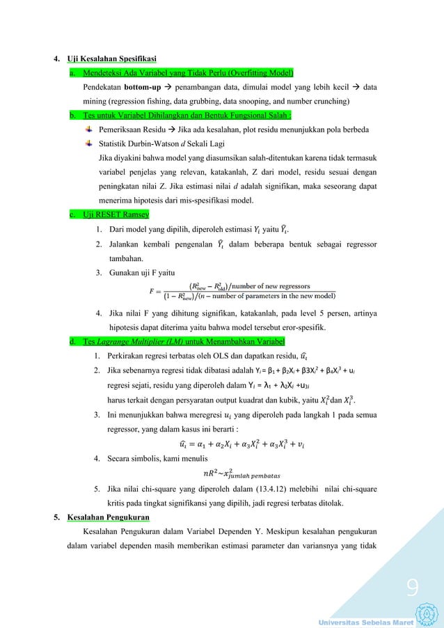 Part 2 gujarati econometrics | PDF