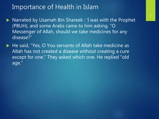 Health as a Human Right in Islam-Part 2 | PPTX