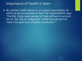 Health as a Human Right in Islam-Part 2 | PPTX