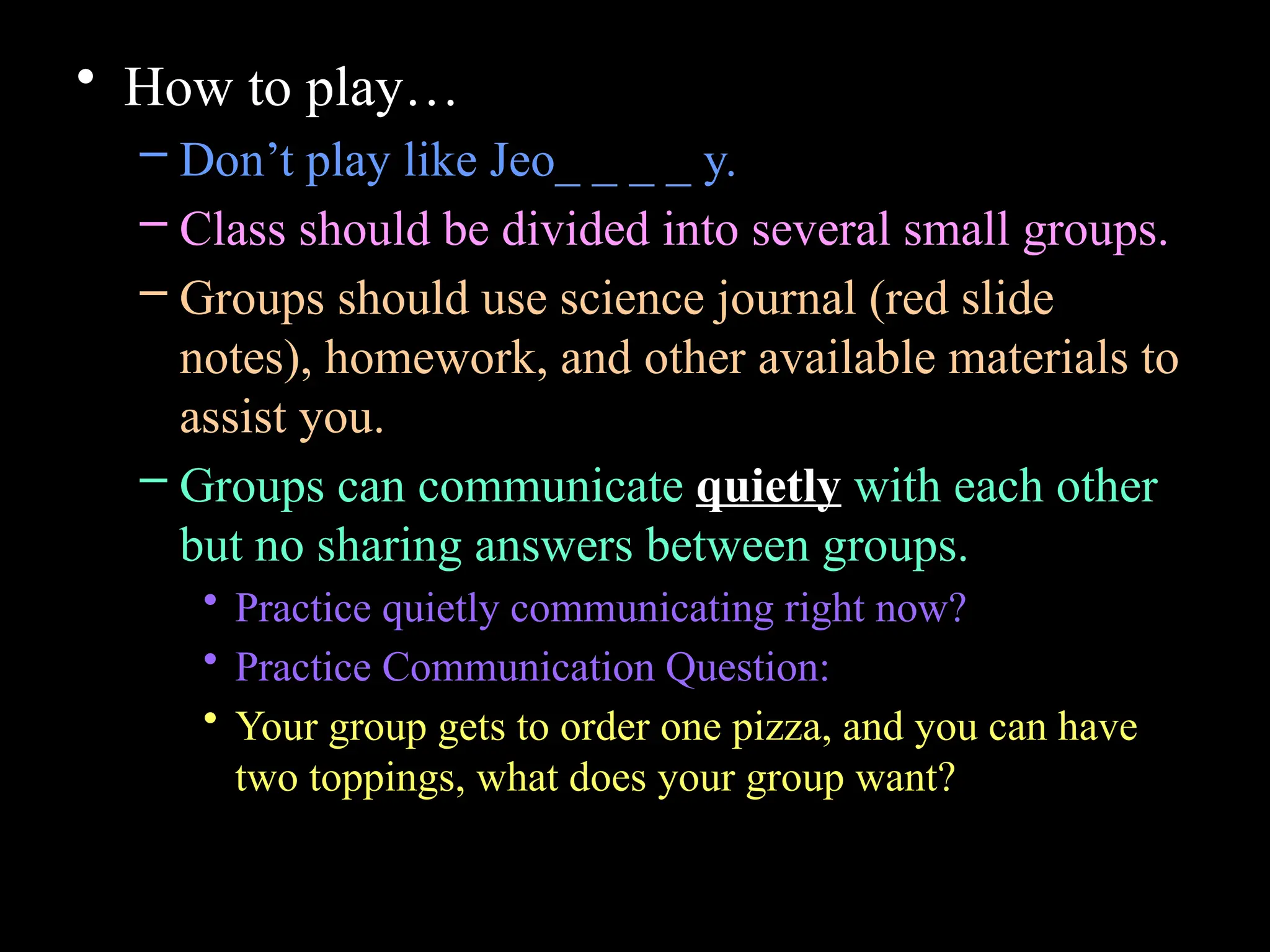 Biogeochemical Cycle Quiz Game for Middle School Science from SlideSpark Science | PPT