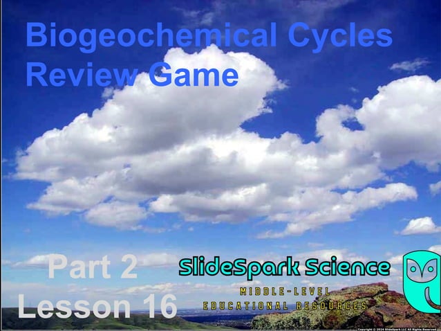 Biogeochemical Cycle Quiz Game for Middle School Science from ...