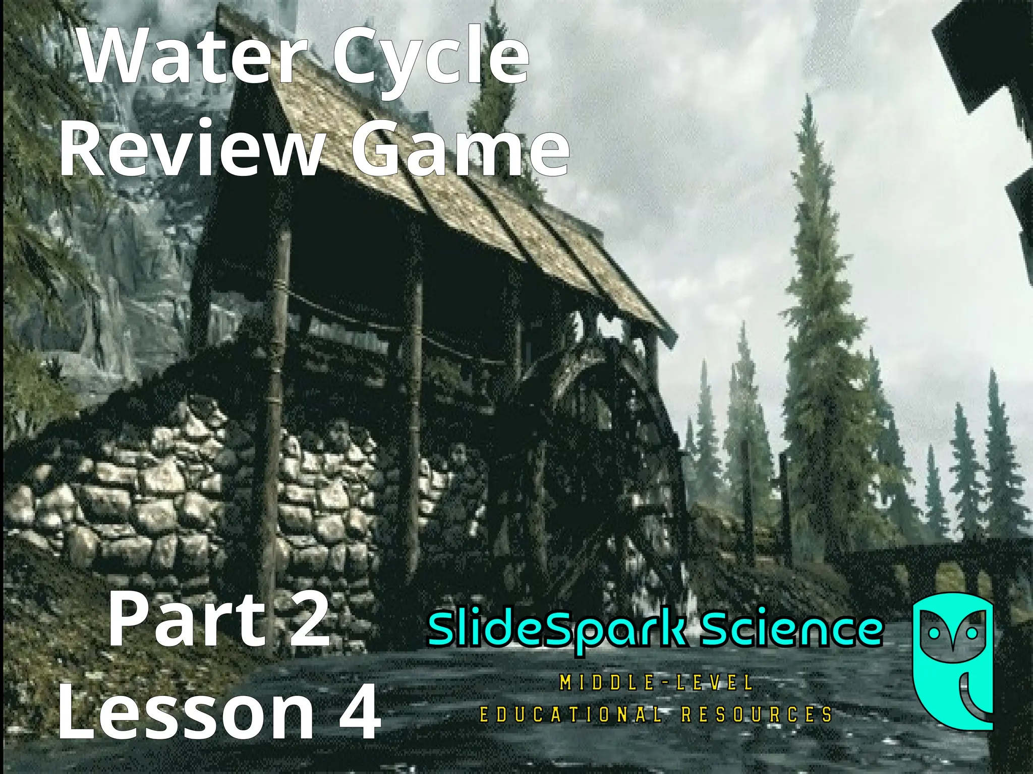 Water Cycle Review Game for Middle School Science from SlideSpark ...