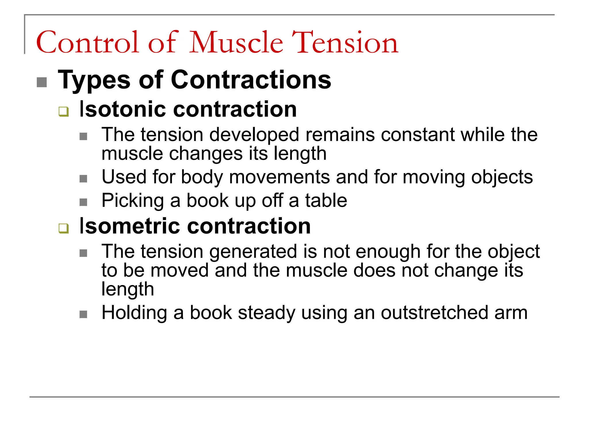 Part 2 Muscle physiology ppt explained in detail | PPT