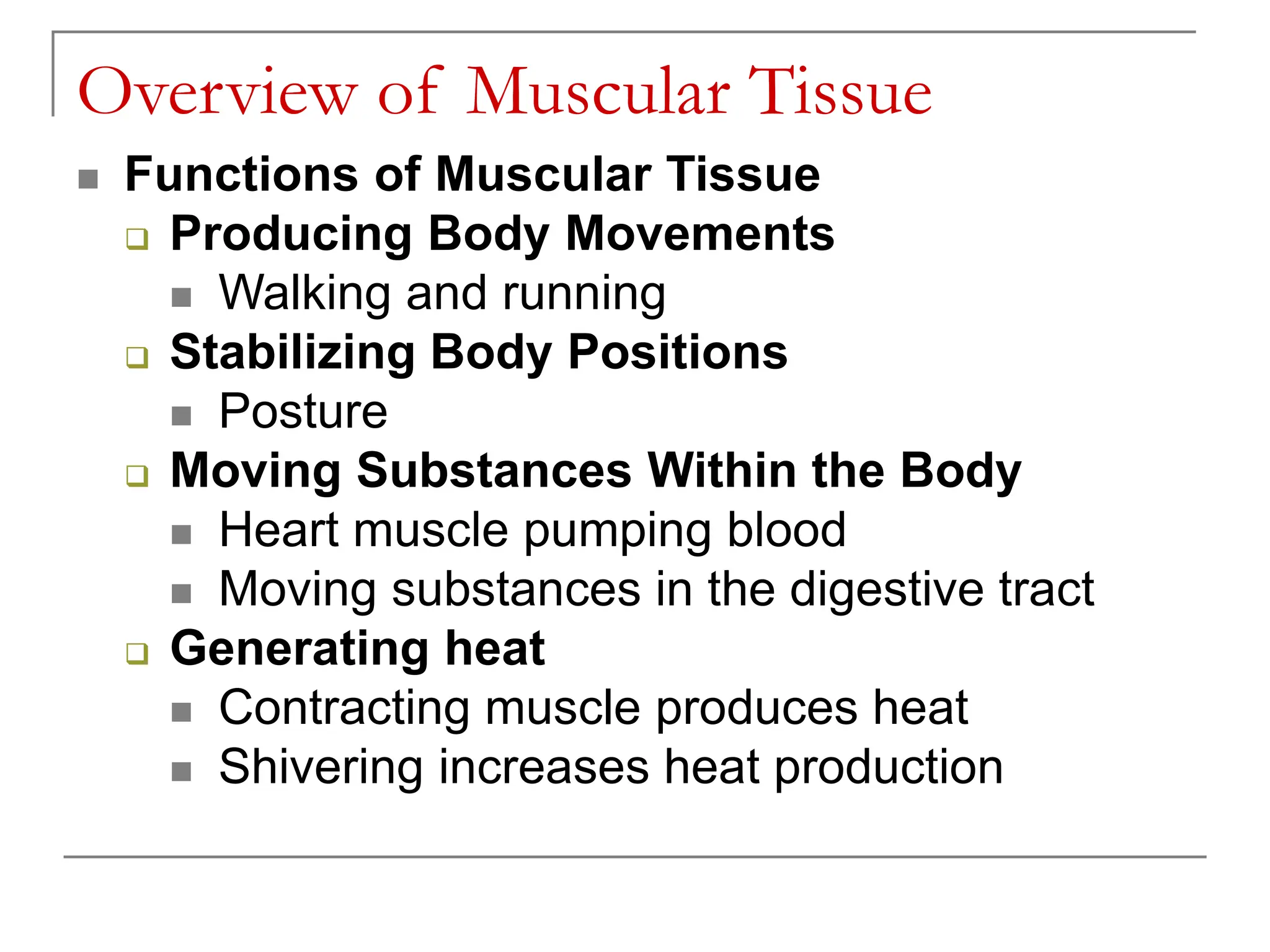 Part 2 Muscle physiology ppt explained in detail | PPT