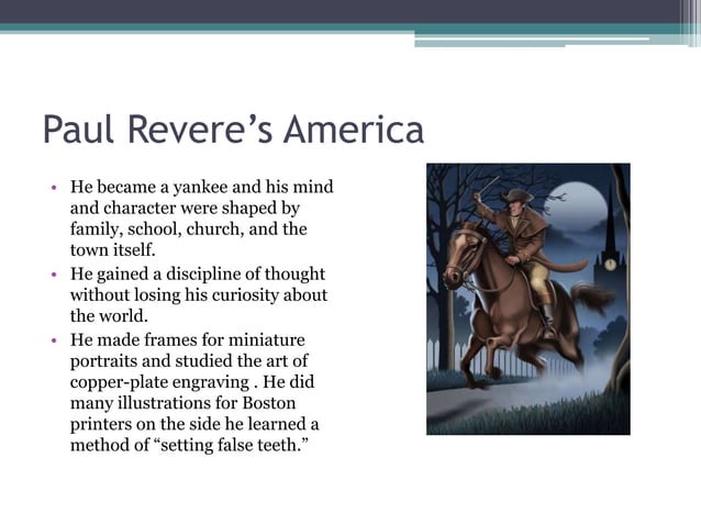 Part 2 paul revere's ride | PPT