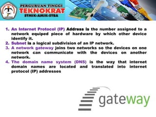 Part 2 pengenalan sistem operasi jaringan | PPT