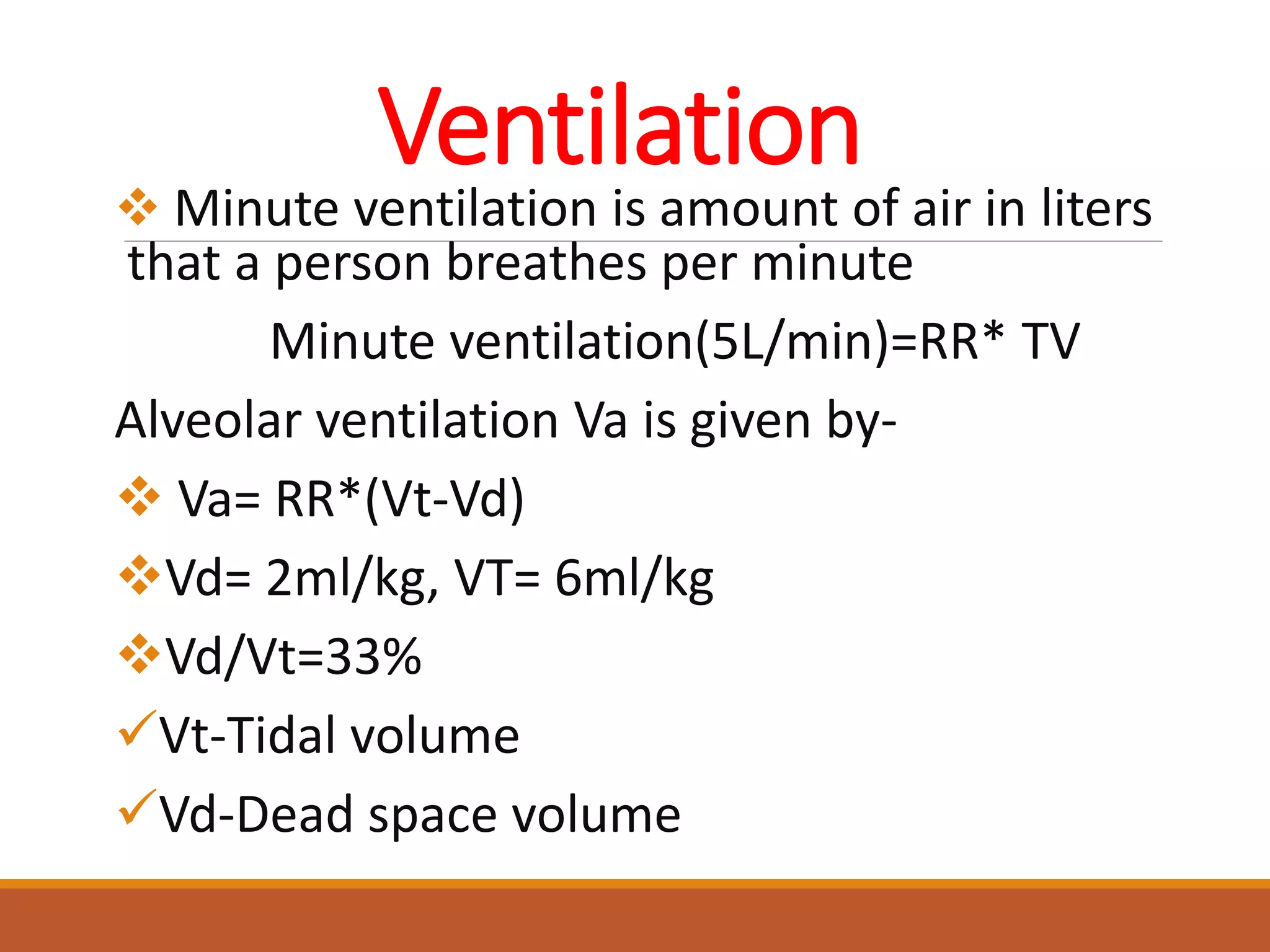 Part 2 respiratory physiology | PPTX