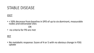 Part 2 response in lymphomas | PPT