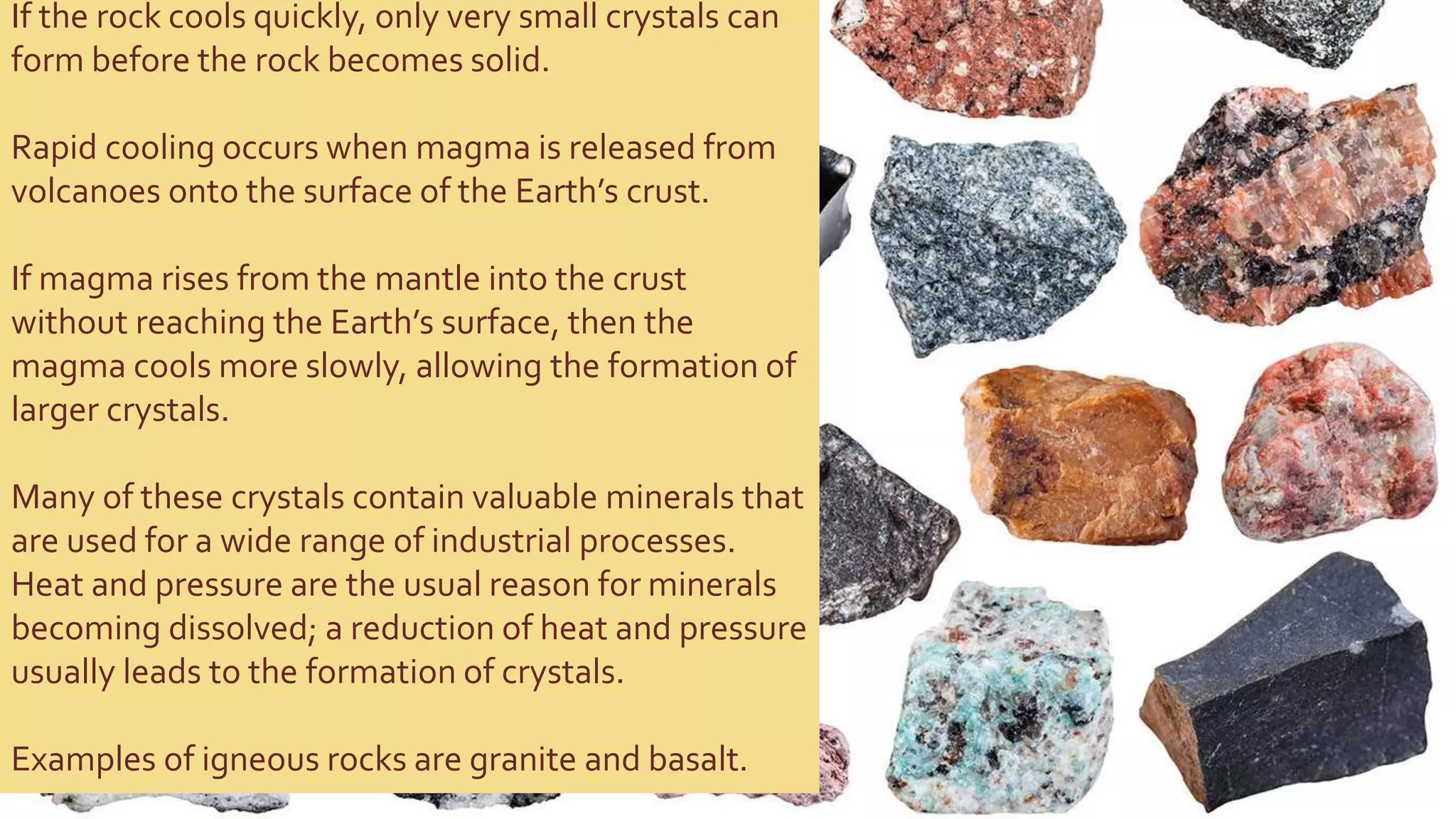 PART 2 Rocks and Minerals and their exploitation.pptx | Geology | Science
