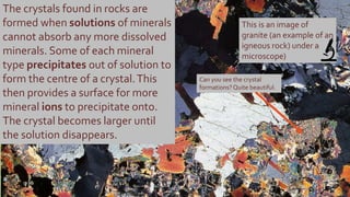PART 2 Rocks and Minerals and their exploitation.pptx | Geology | Science