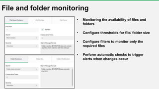 Free OpManager training Part 2- Monitoring Server Performance | PPT