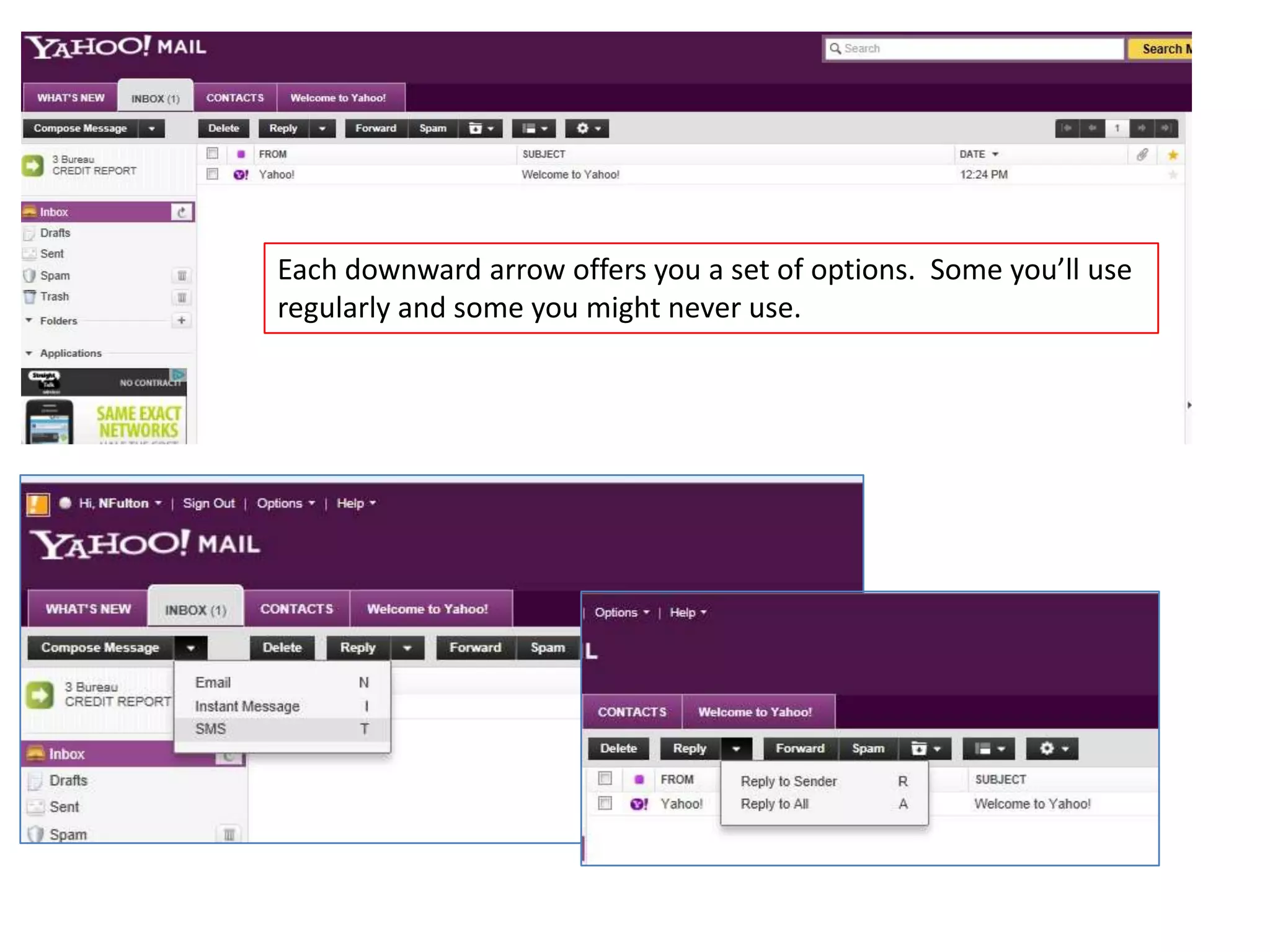 Part 2 setting up a yahoo email account | PPTX