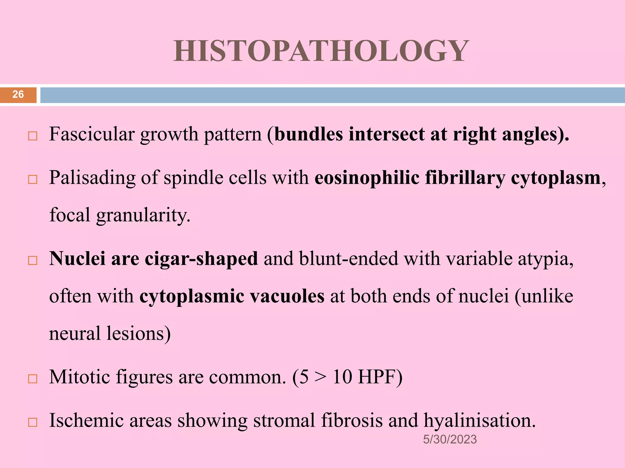 PART 2 spindle cell tumors.pptx