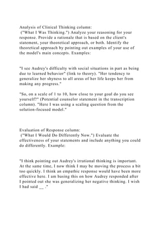 Part 2 Transcription AnalysisFor this part of the assignment, y.docx