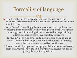 Part 2 unit 1 lesson 3 language use | PPTX