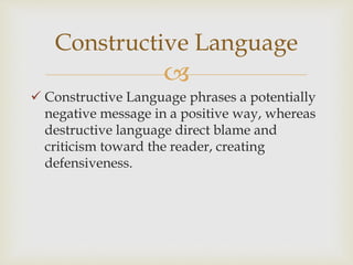 Part 2 unit 1 lesson 3 language use | PPTX