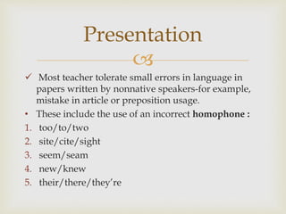 Part 2 Unit 1 Lesson 5 Consideration In Formal Writing Pptx