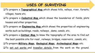 INTRODUCTION TO SURVEYING | PPTX