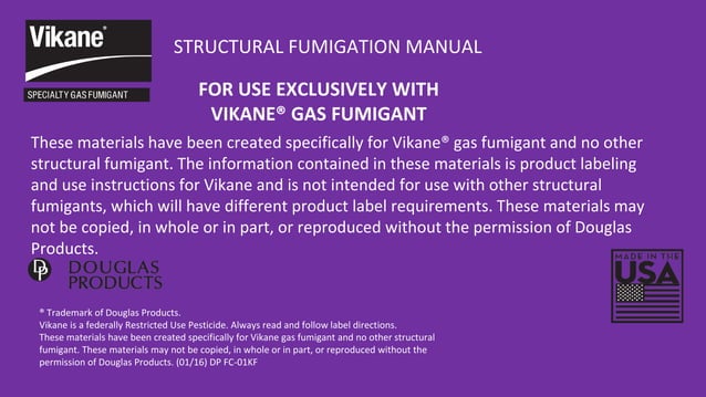 Part 2 Vikane Fumigation Manual and How To Measure a Structure.pptx | First Aid | Injuries