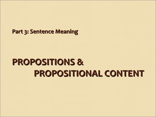 Part 3.3 proposition | PPT