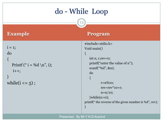 Repetations in C | PDF