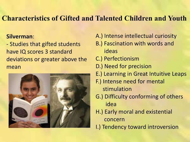 Definitions of Gifted and Talented | PPTX