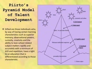 Definitions of Gifted and Talented | PPTX