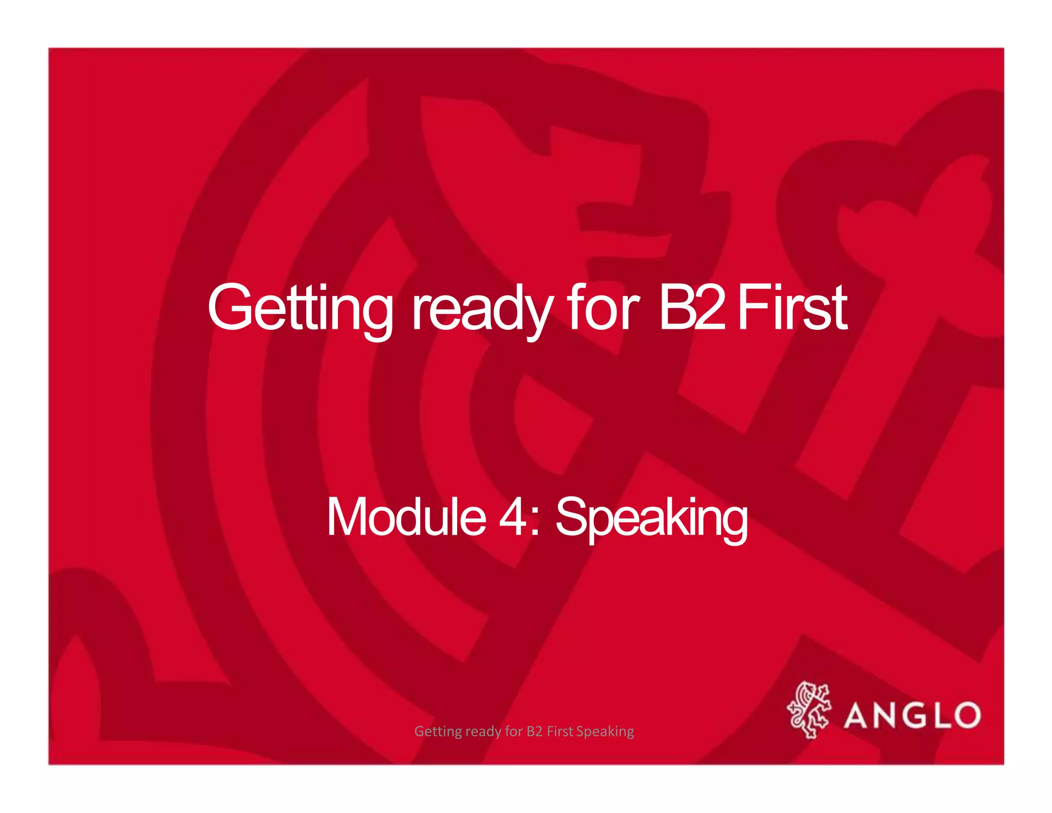 FCE speaking - part 3 | PPT