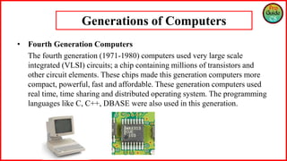 Part 3 Generations of Computers | PPT
